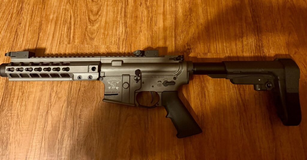 Brigade AR 9 mm Pistol – Mid Carolina Rifle Club