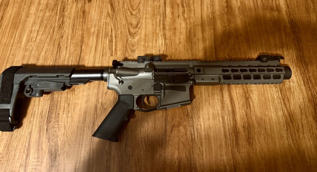 Brigade AR 9 mm Pistol – Mid Carolina Rifle Club